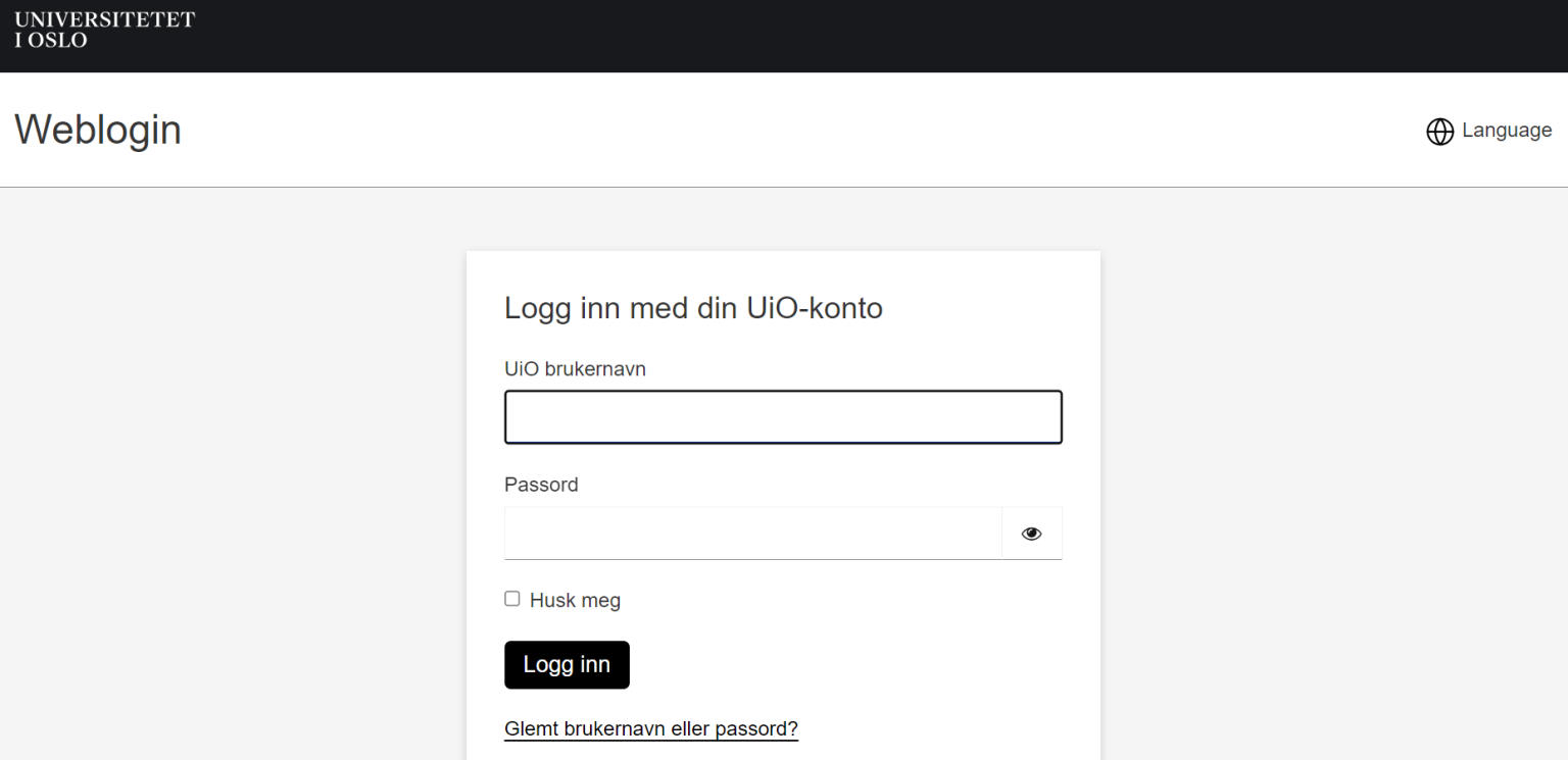 Canvas UIO: Hvordan logge inn og offisiell lenke - Mingat